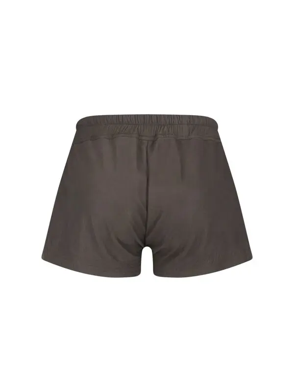 Rick Owens Layered Drawstring Shorts - Brown