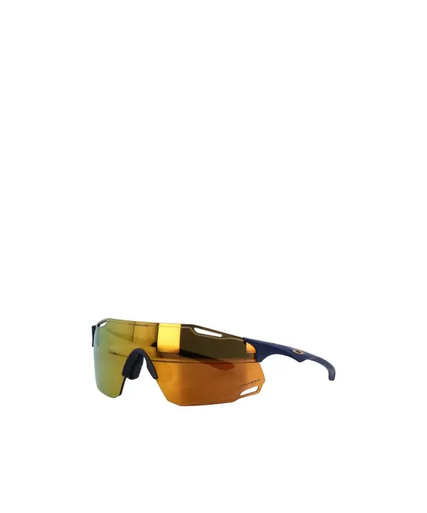 Oakley Cybr Dyno Wraparound Sunglasses - Brown