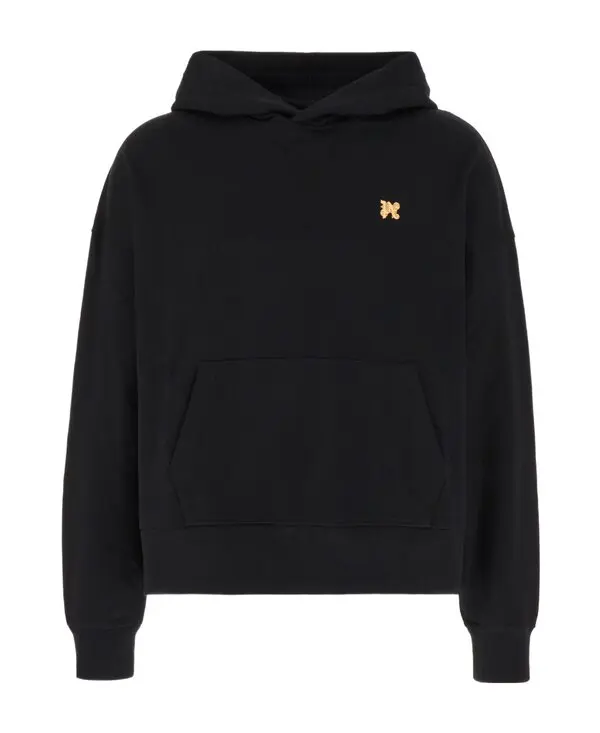 Palm Angels Logo Plaque Hoodie