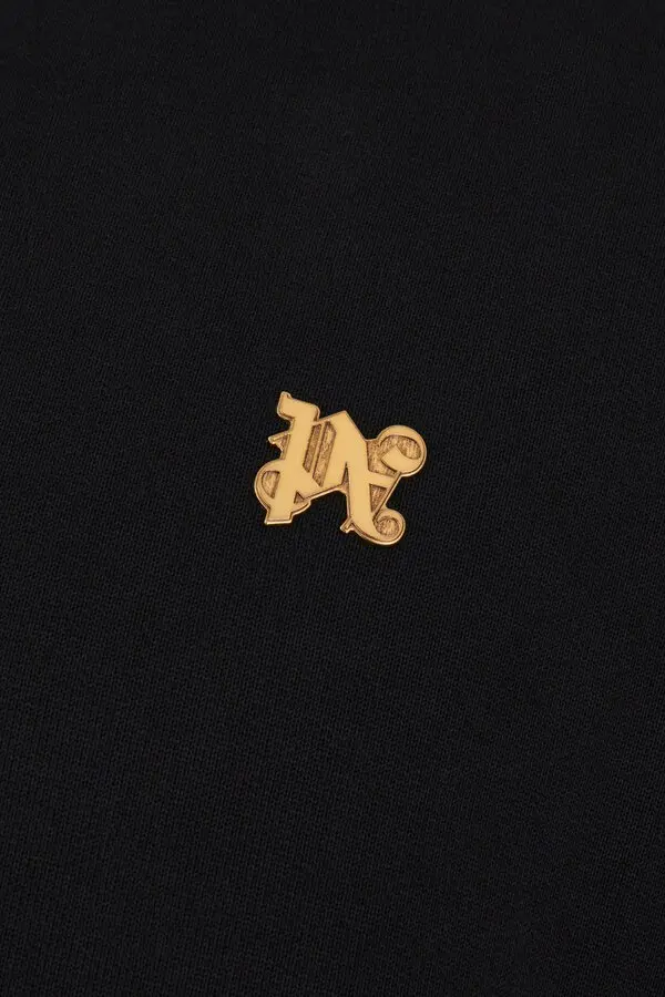 Palm Angels Logo Plaque Hoodie