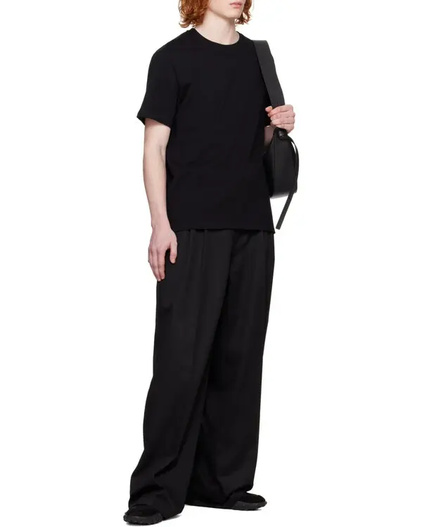 JIL SANDER Crew-neck T-shirt - Black