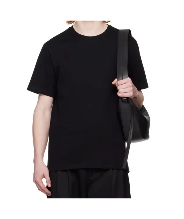 JIL SANDER Crew-neck T-shirt - Black