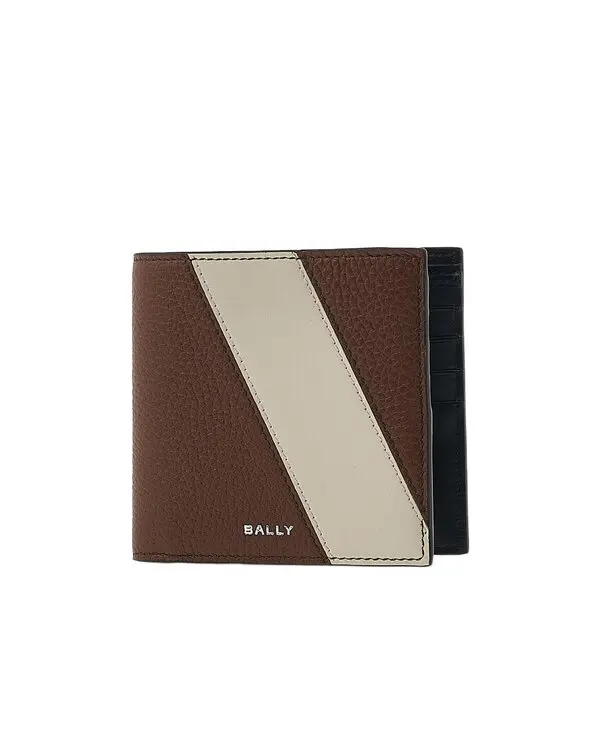 Bally Logo Wallet - Nude