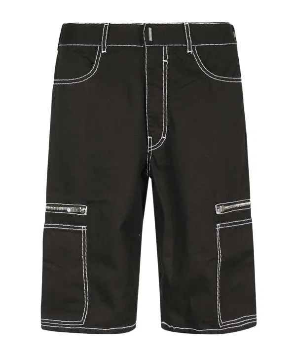 Givenchy Loose-fit Cargo Shorts With Belt Rings