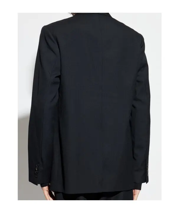 Dries Van Noten Double-breasted Suit Jacket - Black