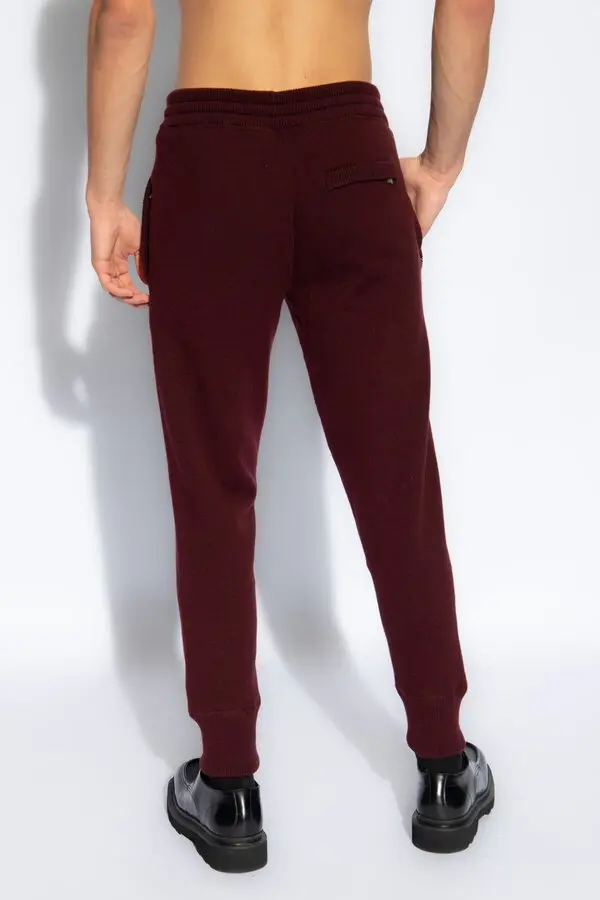 Dolce & Gabbana Dolce Gabbana Knitted Jogging Pants - Brown
