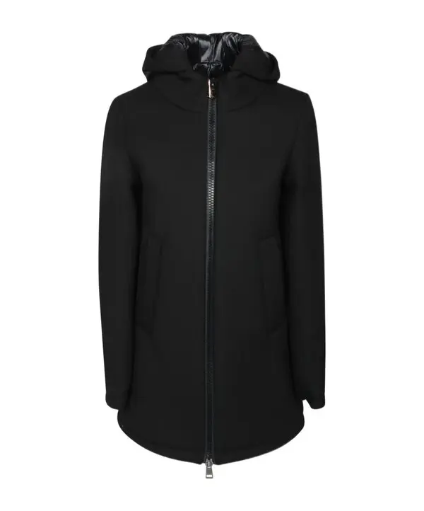 Herno Hooded Jacket - Black