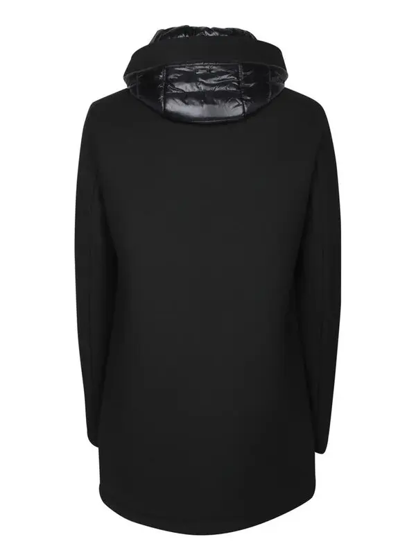 Herno Hooded Jacket - Black