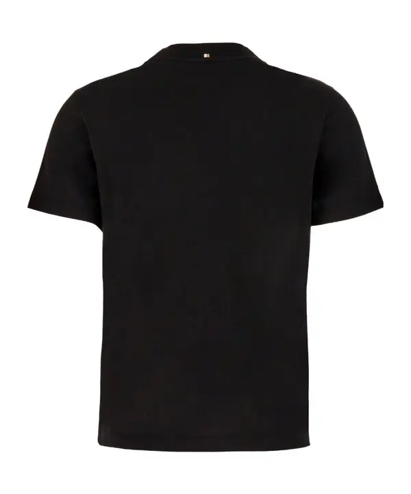 Hugo Boss Logo Embellished Crewneck T-shirt