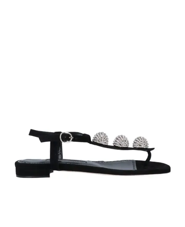 Manolo Blahnik Embellished Buckle-fastened Sandals