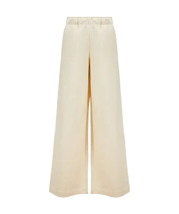 Moncler Wide-leg Track Pants - White