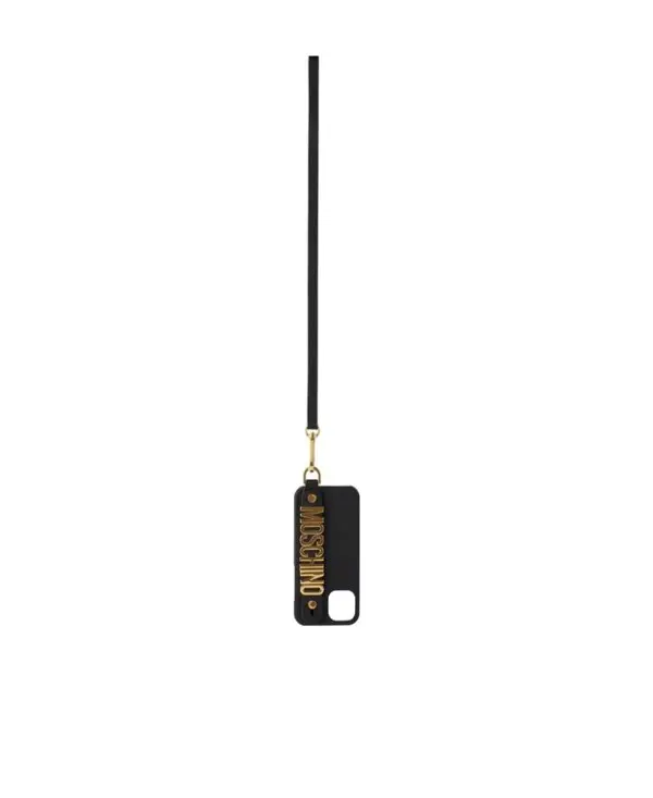 Moschino Iphone 12 Pro Mobile Phone Case - Black