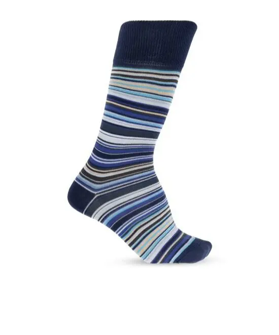 Paul Smith Six-pack Striped Crew Socks - Multicolor