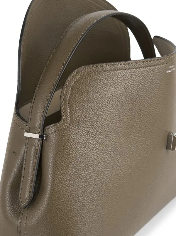 TOTEME T-lock Top Handle Bag - Green