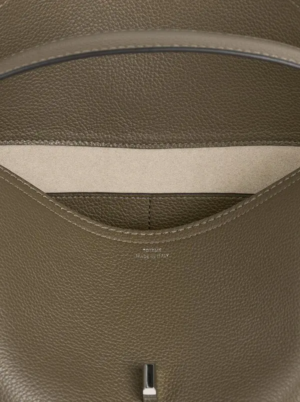 TOTEME T-lock Top Handle Bag - Green