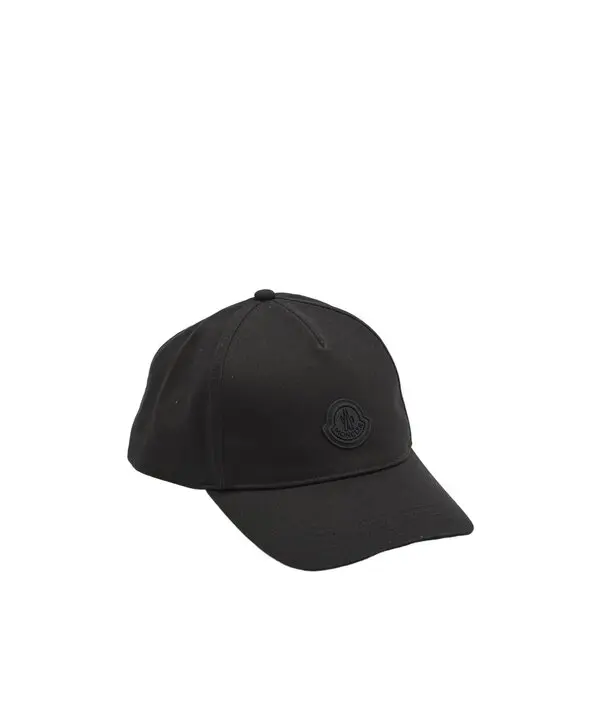 Moncler Logo-patch Baseball Cap - Black