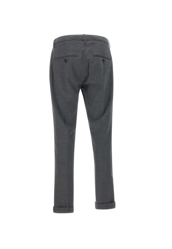 DONDUP Gaubert Slim Fit Trousers - Grey