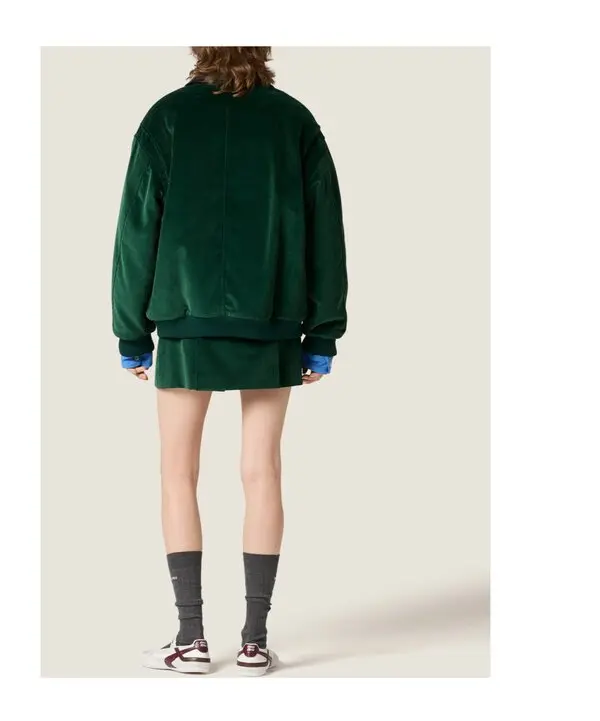 Miu Miu Corduroy Mini Skirt