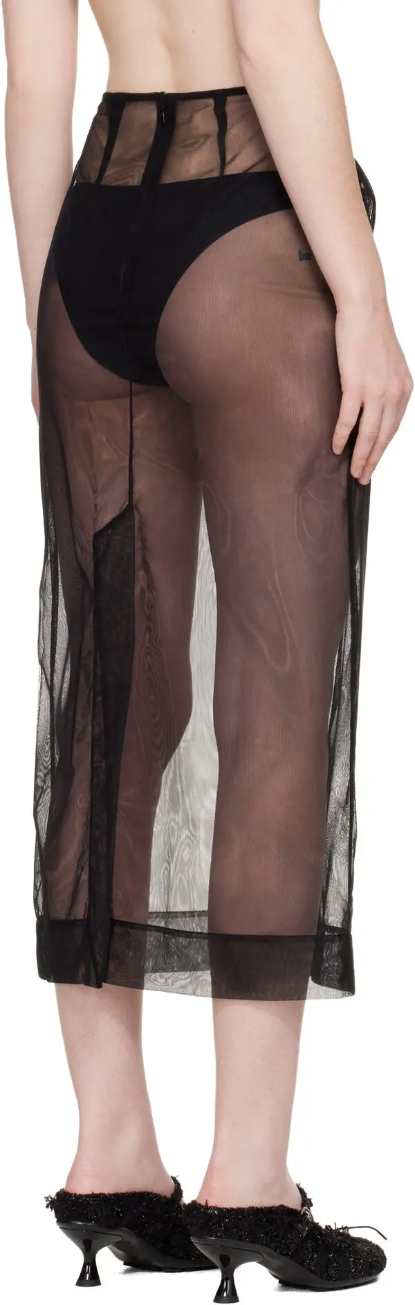 Simone Rocha Tulle Skirt - Black