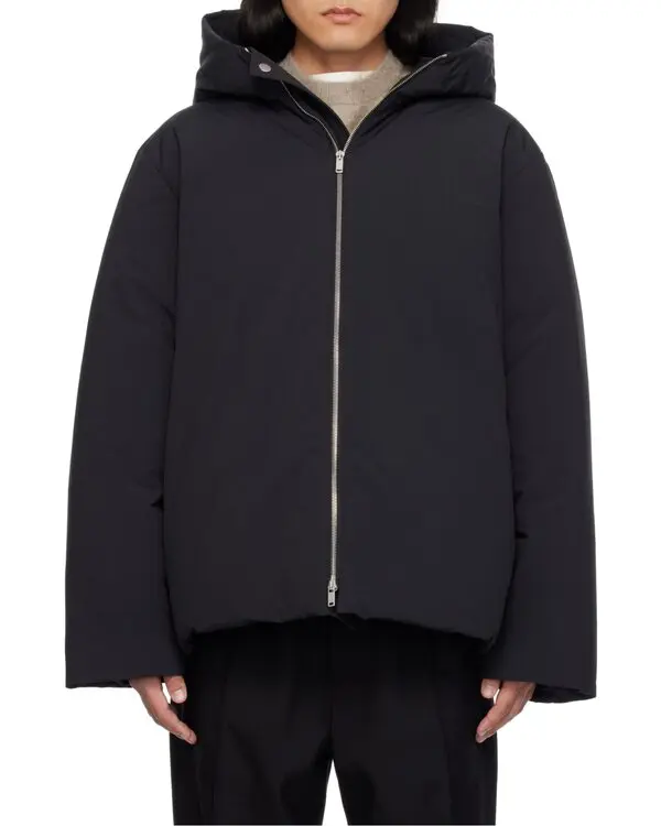 JIL SANDER Hooded Down Jacket