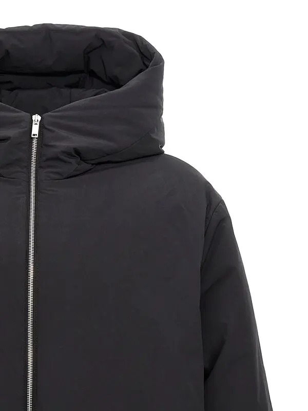 JIL SANDER Hooded Down Jacket