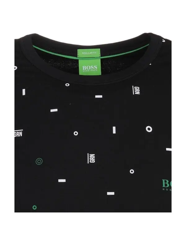 Hugo Boss Printed Cotton Short-sleeved T-shirt