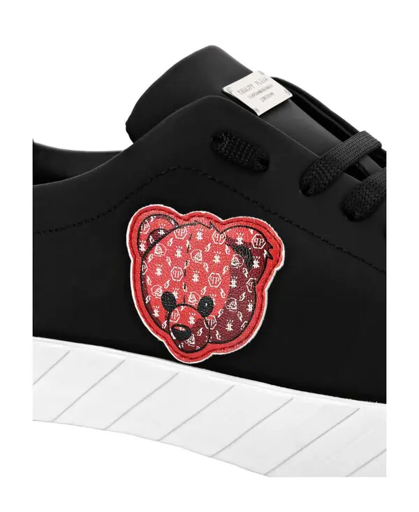Philipp Plein Logo Patch Trainers - Black