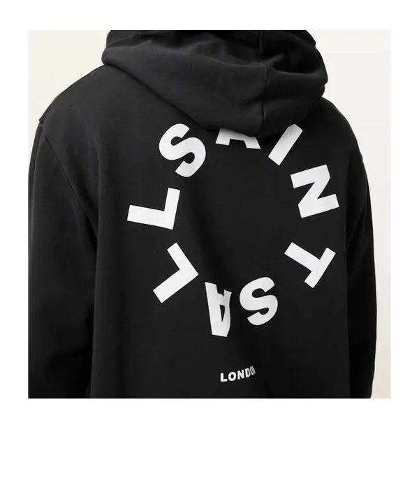 ALLSAINTS Graphic Logo Knit Sweater