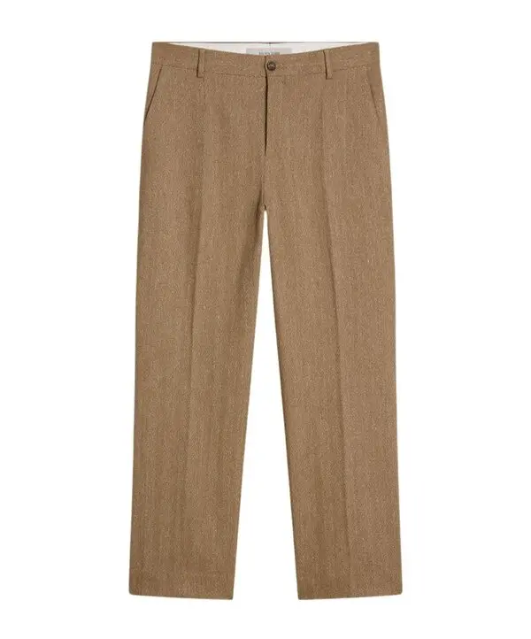 GOLDEN GOOSE Chevron Tailored Trousers - Sand