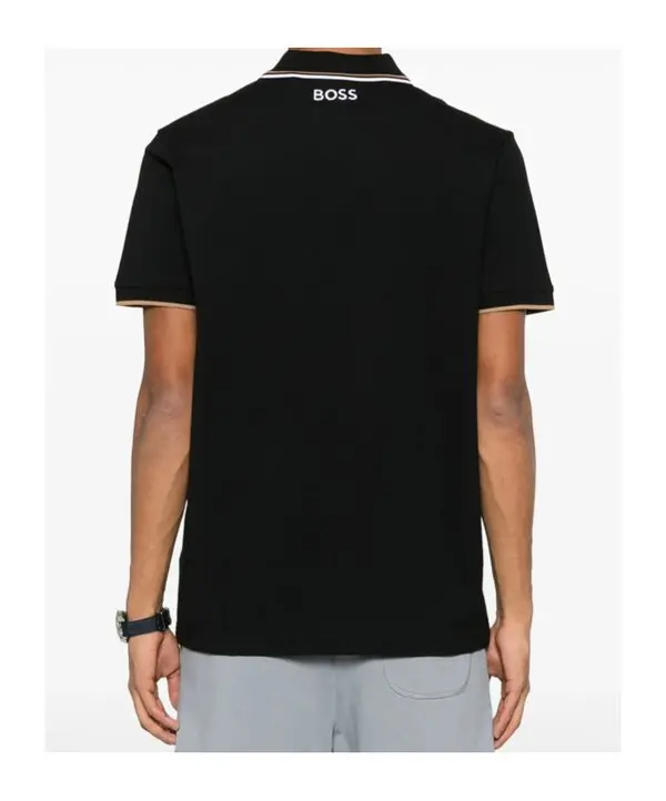 Hugo Boss Logo Embroidered Short-sleeved Polo Shirt
