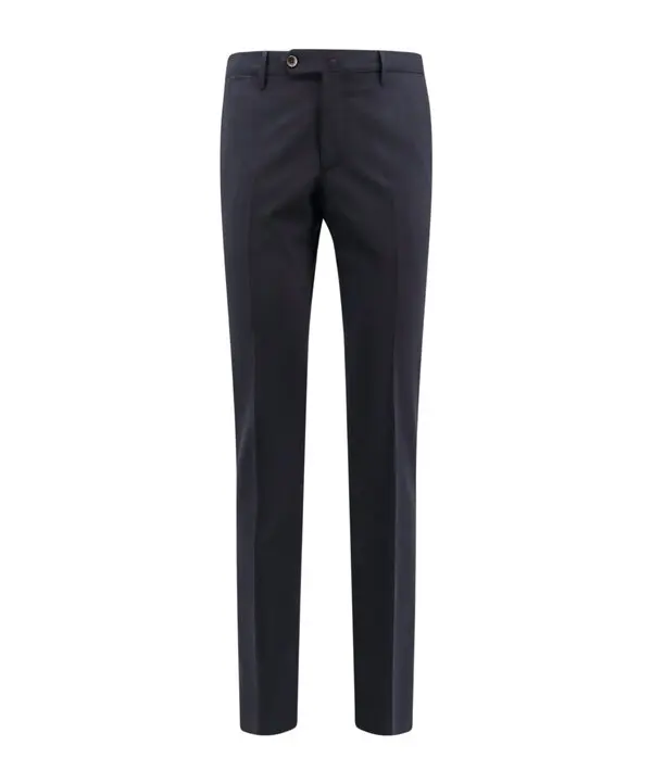 PT TORINO Slim Tailored Trousers - Black