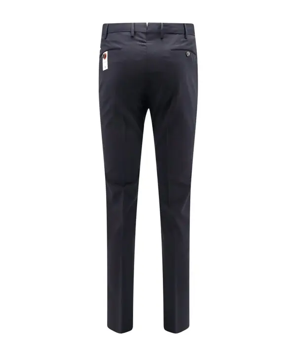 PT TORINO Slim Tailored Trousers - Black