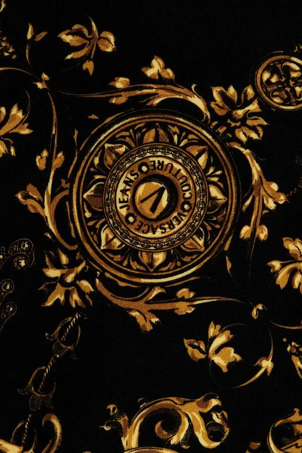 Versace Baroque Print Full Zip Hoodie