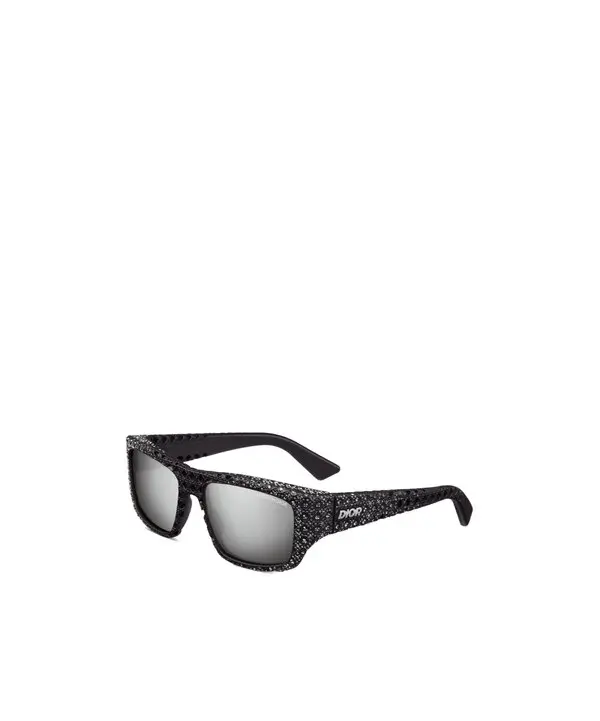 Dior Studded Full Rim Sunglasses - Black