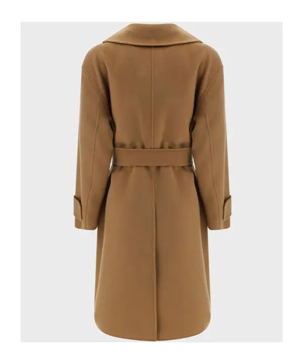 Max Mara Carla Belted Coat - Brown