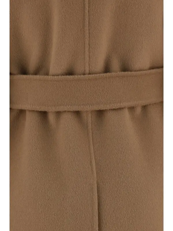 Max Mara Carla Belted Coat - Brown