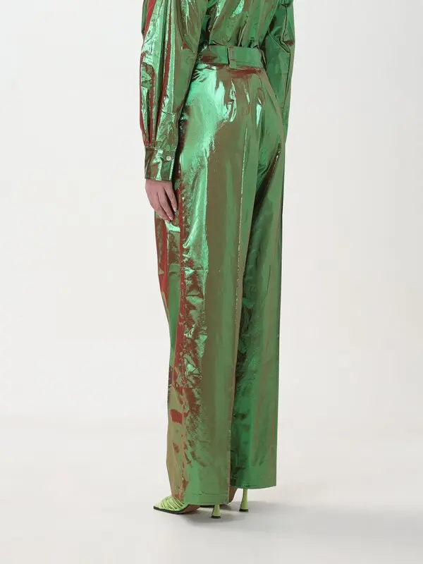 FORTE_FORTE Metallic Sheen Trousers