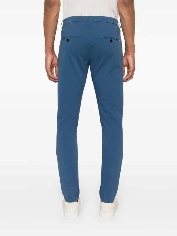 DONDUP Slim-leg Cotton Chinos - Blue