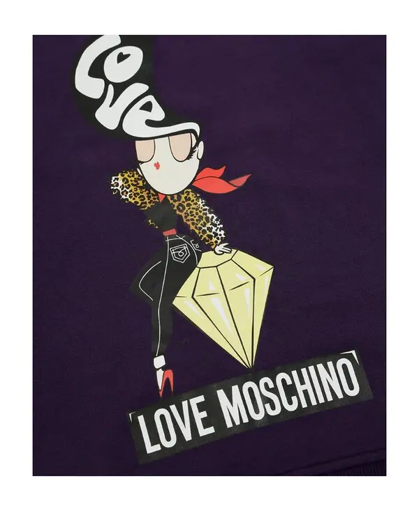 Moschino Graphic Print Crewneck Sweater