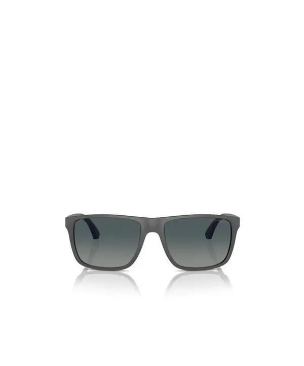 Emporio Armani Square Frame Sunglasses - Gray