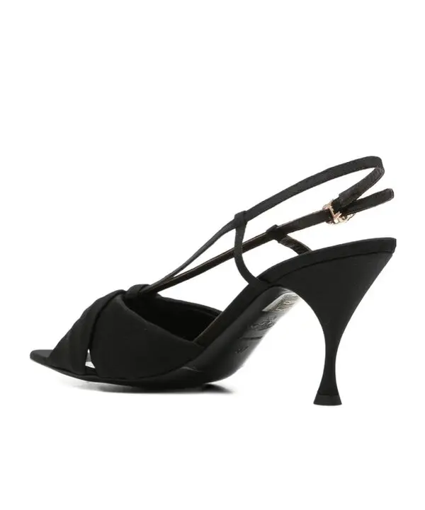 VIVIENNE WESTWOOD Slingback Sandals With Knot Detailing