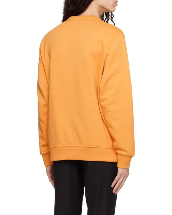 Burberry Embroidered Oak Leaf Crest Cotton Sweatshirt