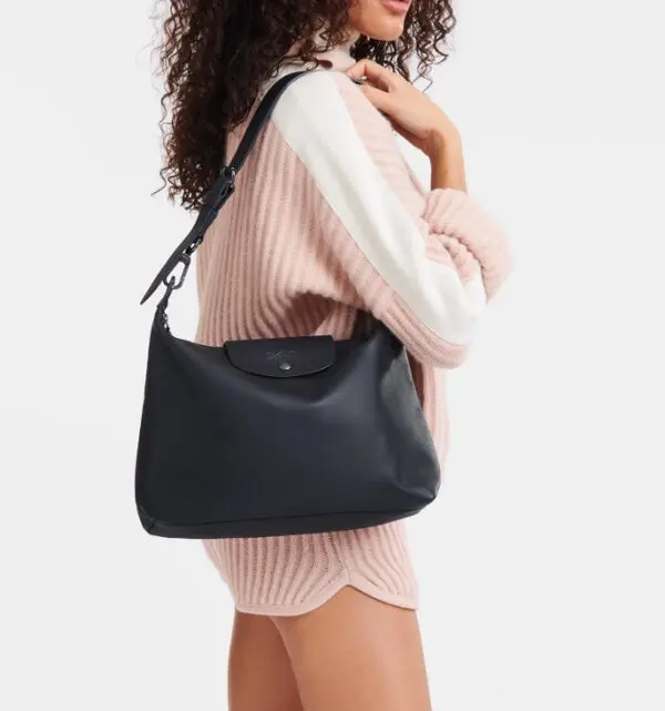 Longchamp Le Pliage Xtra Medium Hobo Bag - Black