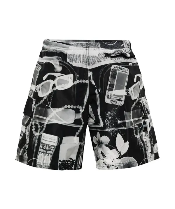 Off-White X-ray All-over Printed Swim Shorts