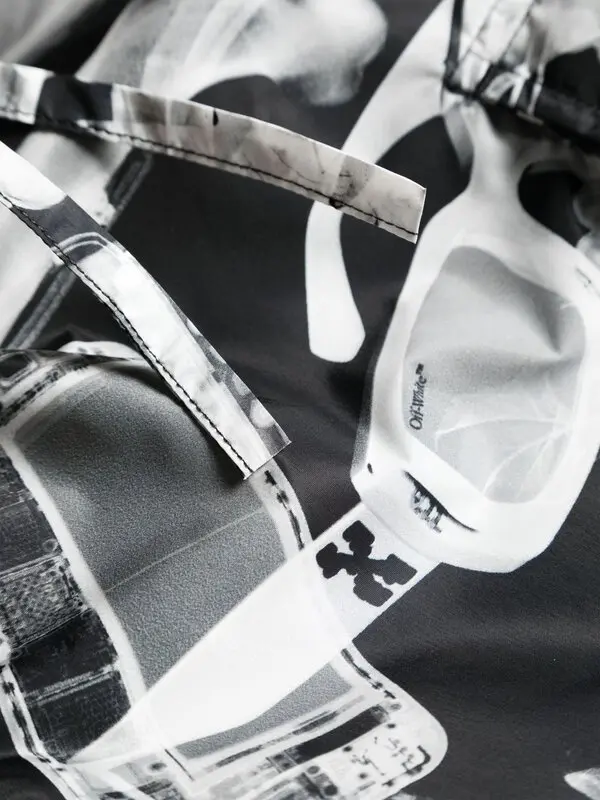 Off-White X-ray All-over Printed Swim Shorts