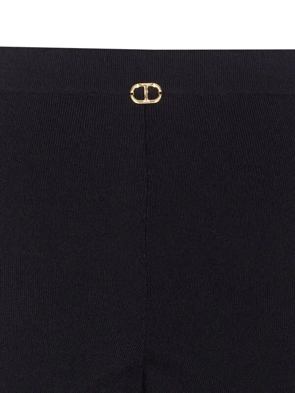 TWINSET High-waist Straight-leg Trousers