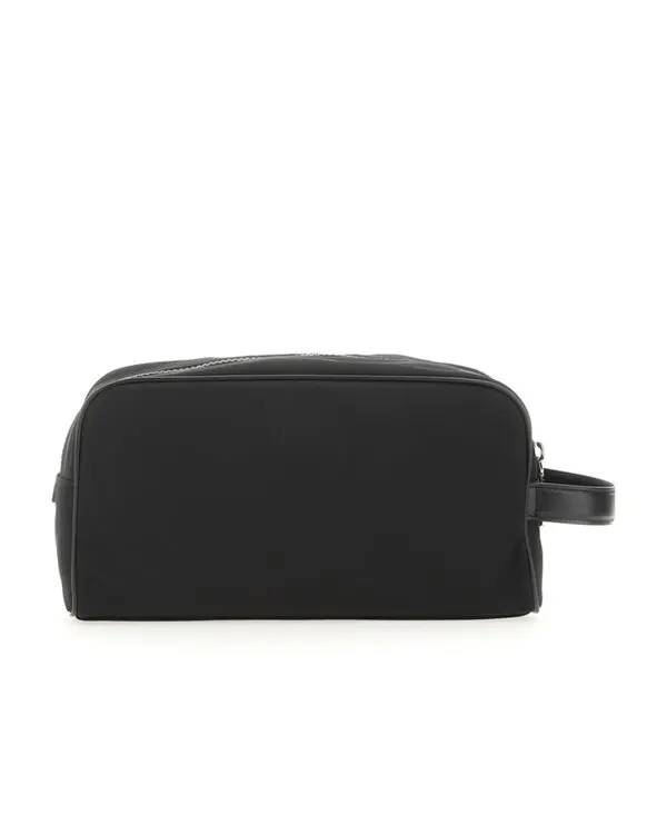 Dolce & Gabbana Dolce Gabbana Logo Printed Beauty Case - Black