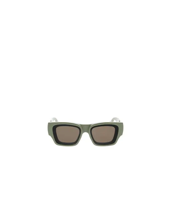 Loewe Rectangular Frame Sunglasses - Gray