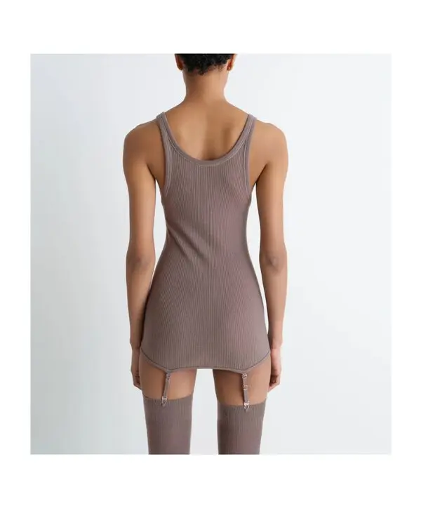 LEMAIRE Ribbed Knit Tank Top