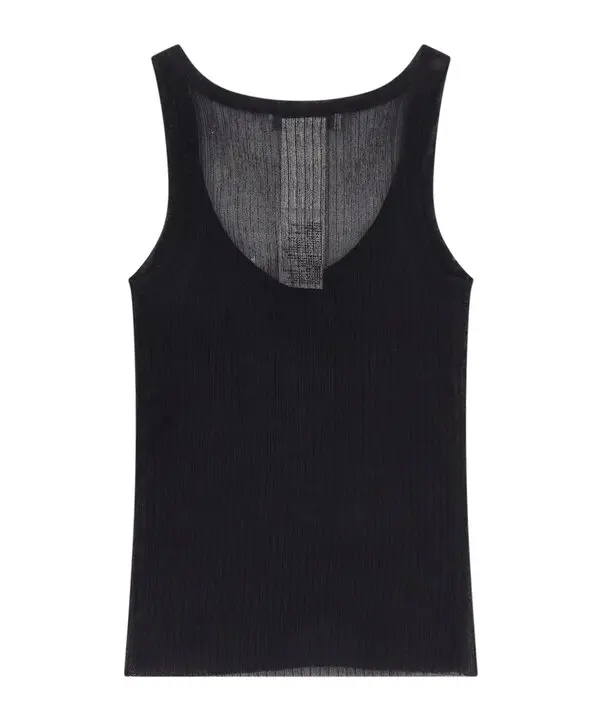 Max Mara Sleeveless Ribbed Top